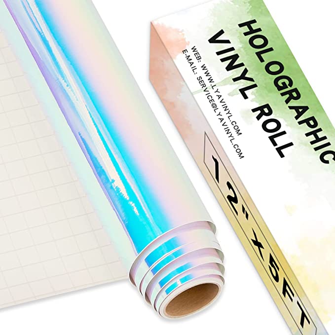 Holographic Adhesive Vinyl Rolls - 12*12 FT — Lya Vinyl